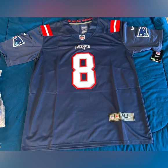 Shirts | Patriots Navy Blue Jersey | Poshmark
